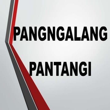 Pangngalang Pantangi 4 | PPT