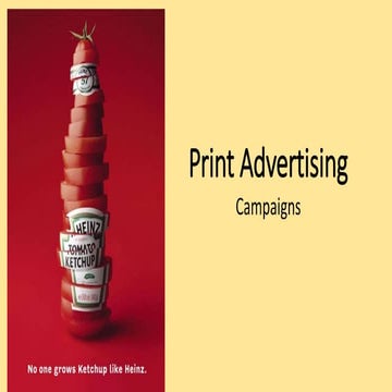 Lesson 2 print advertising (1) | PPTX