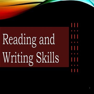 Lesson 2 - Reading and Writing.pptx