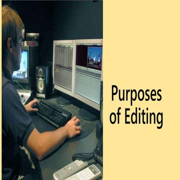 Lesson 2 reasons for editing2 | PPTX