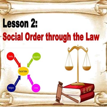 Lesson 2-Social Order through the law (5th Grade).pptx