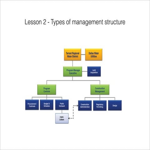 Lesson 2 types of management struture | PDF