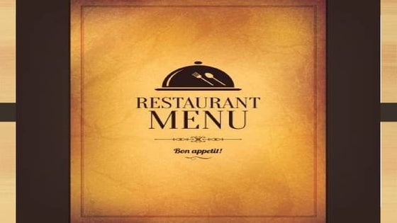 Types of menu | PPT
