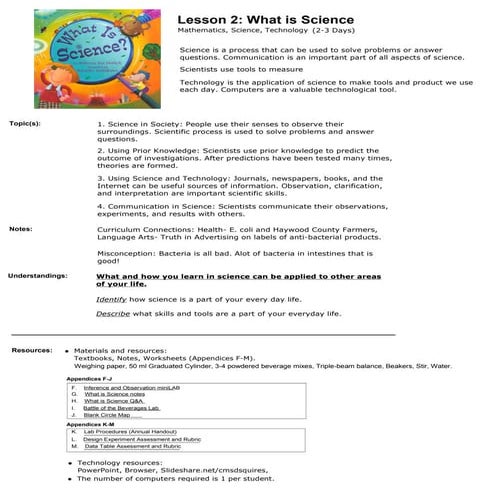 Lesson 2 What Is Science2 | PDF