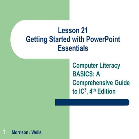 Lesson 21 | PPT