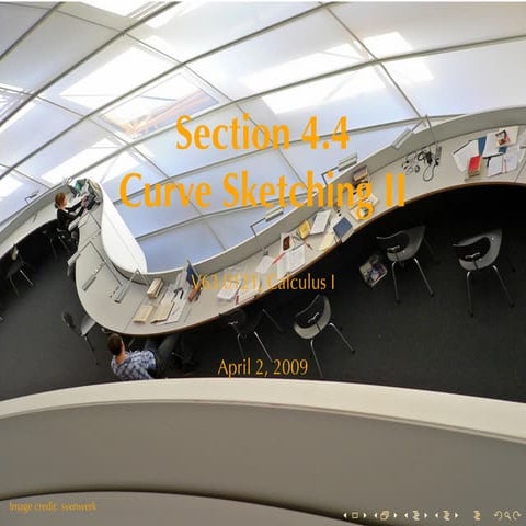 Lesson 21: Curve Sketching II (Section 4 version) | PPT