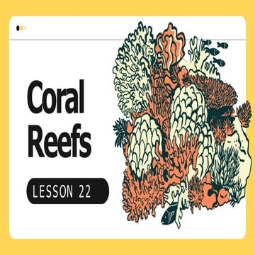 CORAL REEFS Science lesson for grade six | PPTX