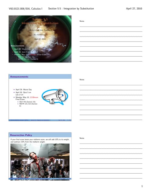 Integration by parts | PPTX