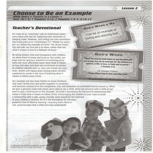 Print Scans: VBS Brochure Ready Set Gold | PDF