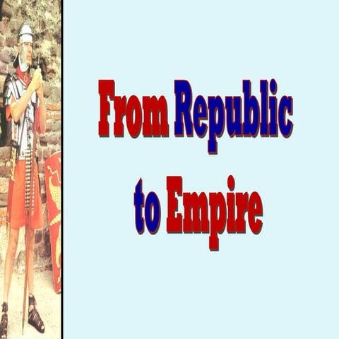 Fall of the Roman Republic | PPTX