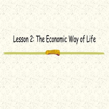 Lesson 2 econ | PPT