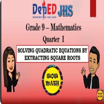 Quadratic Equation by extracting square root.pptx
