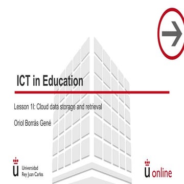 Lesson 2: Cloud data storage and retrieval | PPT