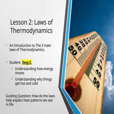 Comprehensive Introduction to the Laws of Thermodynamics and Heat ...