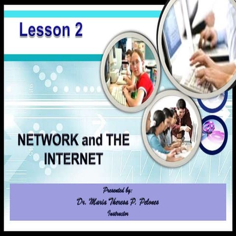 Lesson 2 network and the internet | PPTX