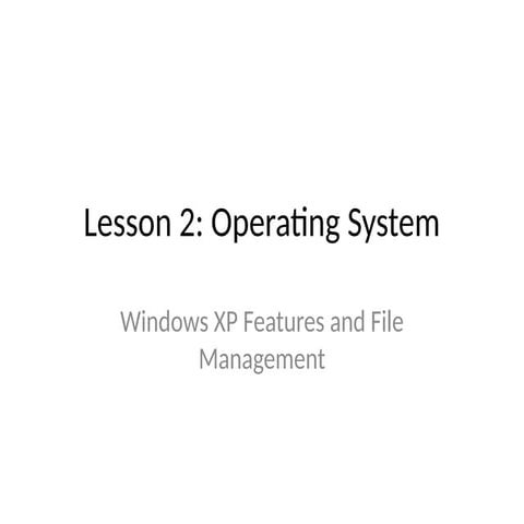 Lesson_2_Operating_System_Presentation secondary school students | PPTX
