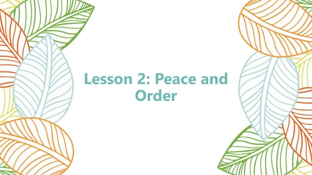 We obey the rules in the community | PPTX