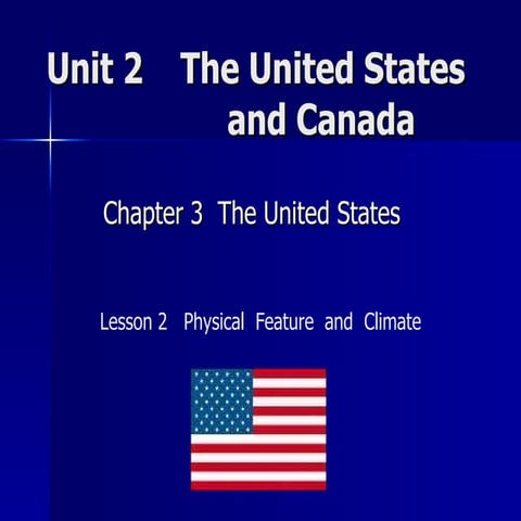 Lesson 2 Physical Features And Climate | PPT