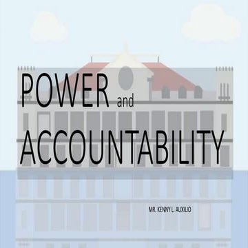 Lesson 2 power and accountability | PPT