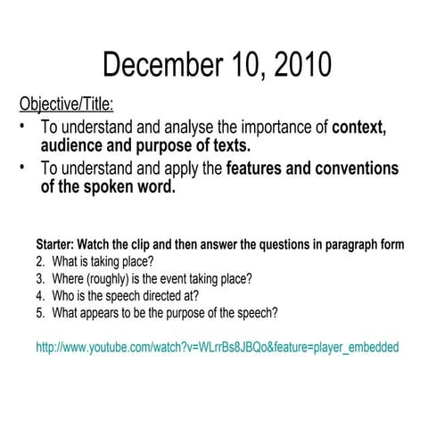 Spontaneous Speech | PPT