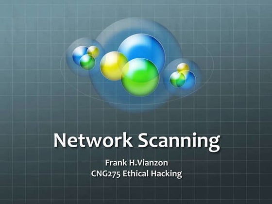 About network mapping and network scanning | DOCX
