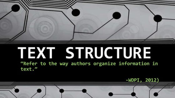Different-Types-of-Text-Structures Grade 7 | PPTX