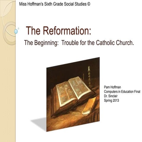 The catholic reformation | PPT