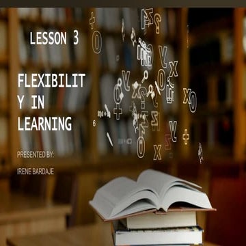 LESSON 3.pptx | Primary Education | Education