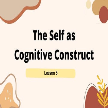 LESSON 3 THE SELF COGNITIVECONSTRUCT.pptx