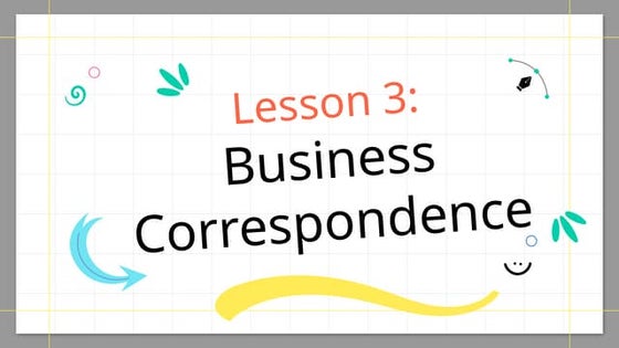 Parts of a Business Letter | PPT