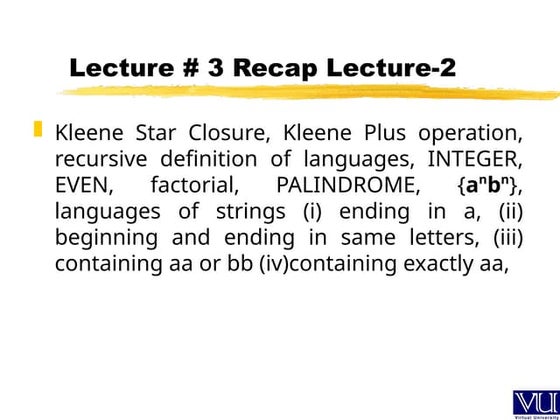 11 The Central Concepts Of Automata Theory Pptx Programming Languages Computing