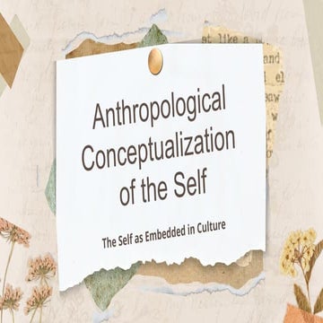 Lesson 3.pptx about anthropological conceptualization of the self | PPT