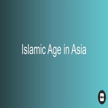 The islamic golden age | PPTX