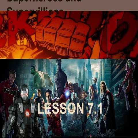 Superhero Lesson | PPT