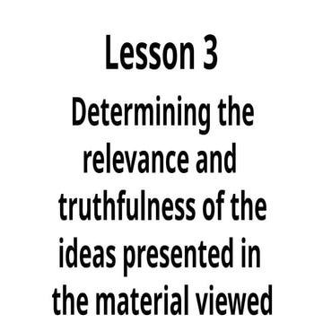 lesson 3 - 3rd QTR PRESENTATION FOR TEACHERS | PPTX