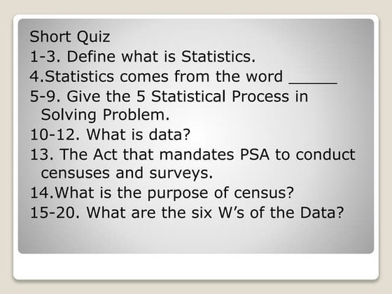 Lesson 5 data presentation | PPTX | Science
