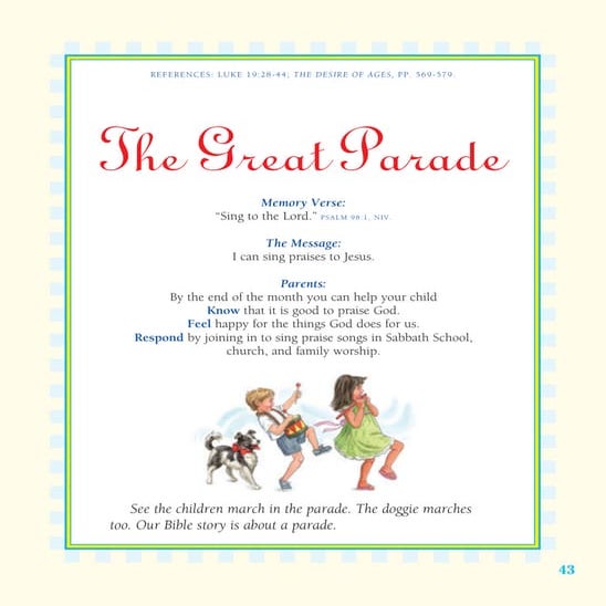 Lesson 3 | Beginner | Sabbath School | PDF