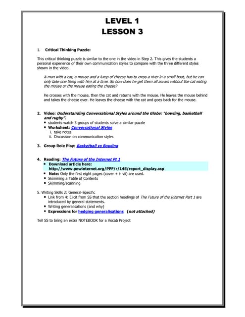 Academic encounters lecture scripts | PDF