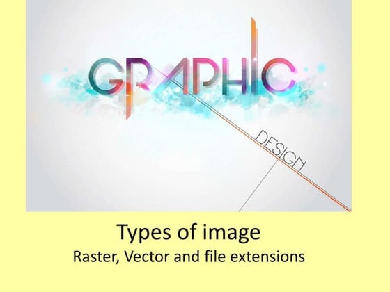 Vector graphics and raster graphics | PDF