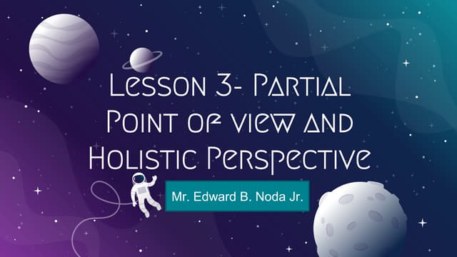 Holistic and partial thinking.pptx