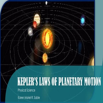 Lesson 3 - Kepler's Laws of the Planetary Motion.pdf
