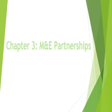 Lesson 6 - Evaluation Methods - Establishing a well structured M & E ...