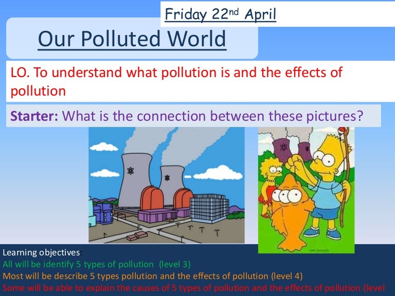 Activities About Air Pollution