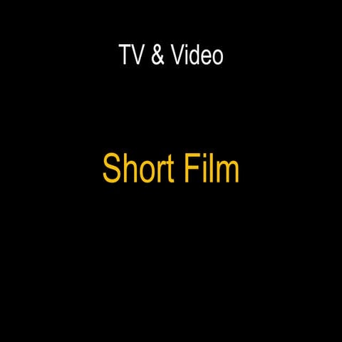 Short film pitch | PPTX