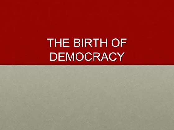 Democracy good or bad | PPT