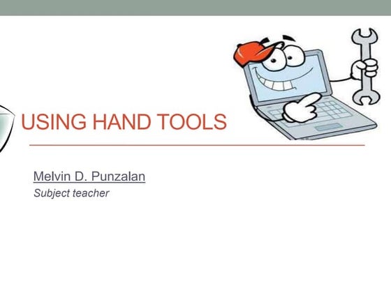 Tools and Equipment used in CSS NCII | PPT