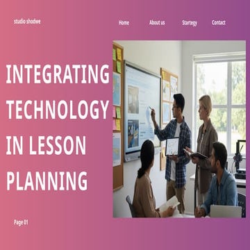 LESSON 30 - INTEGRATING TECHNOLOGY IN LESSON PLANNING.pptx