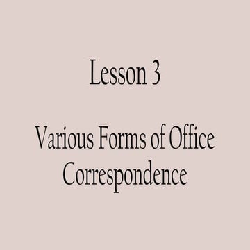 Lesson 3 Business Letter.powerpoint presentation | PPTX
