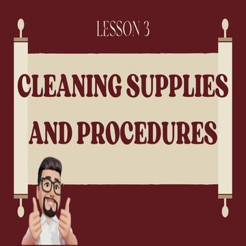cleaning Equipment of housekeeping | PDF
