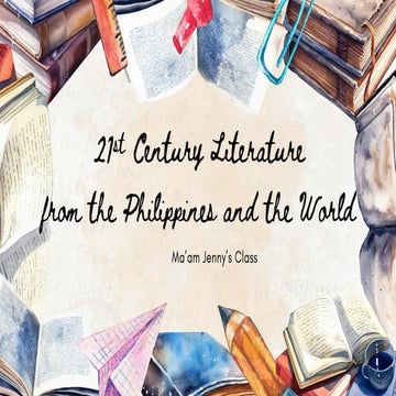 Region 9: Authors and Representative Text | PPTX